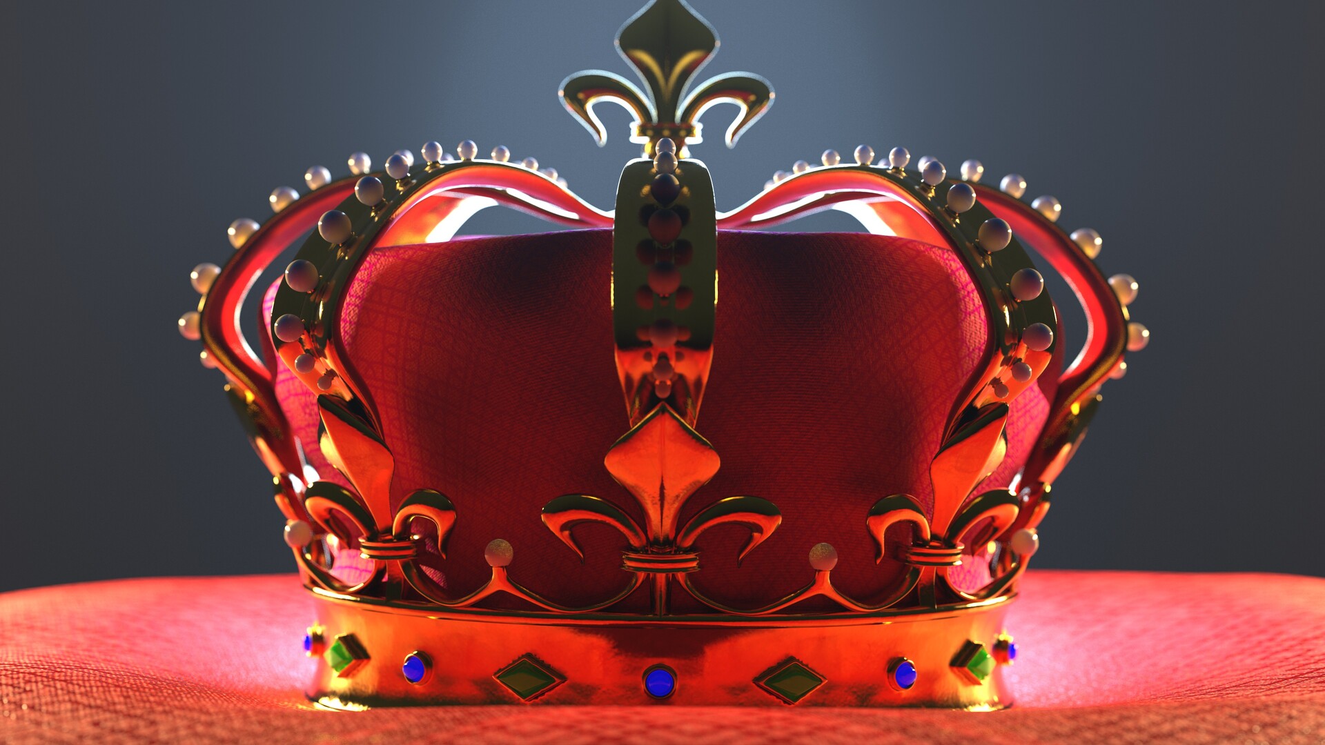 ArtStation - "Crown" - Daily render challenge