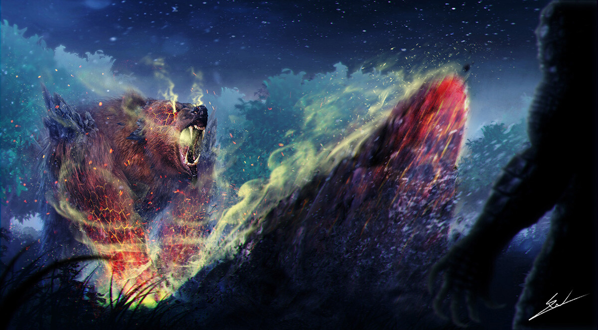 ArtStation - Magic Bear