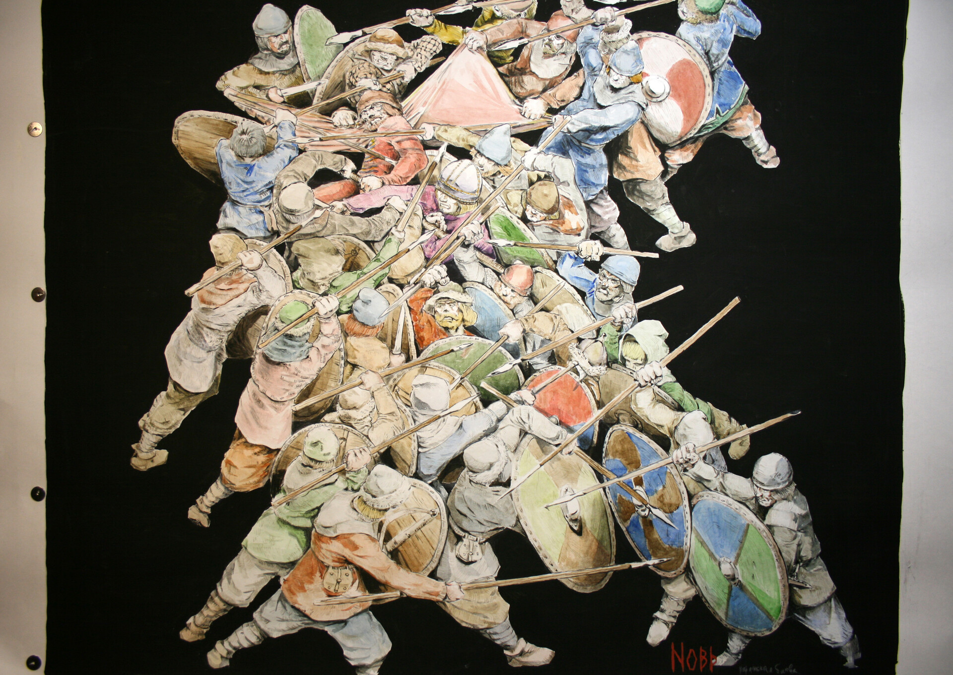 ArtStation - Battle colour