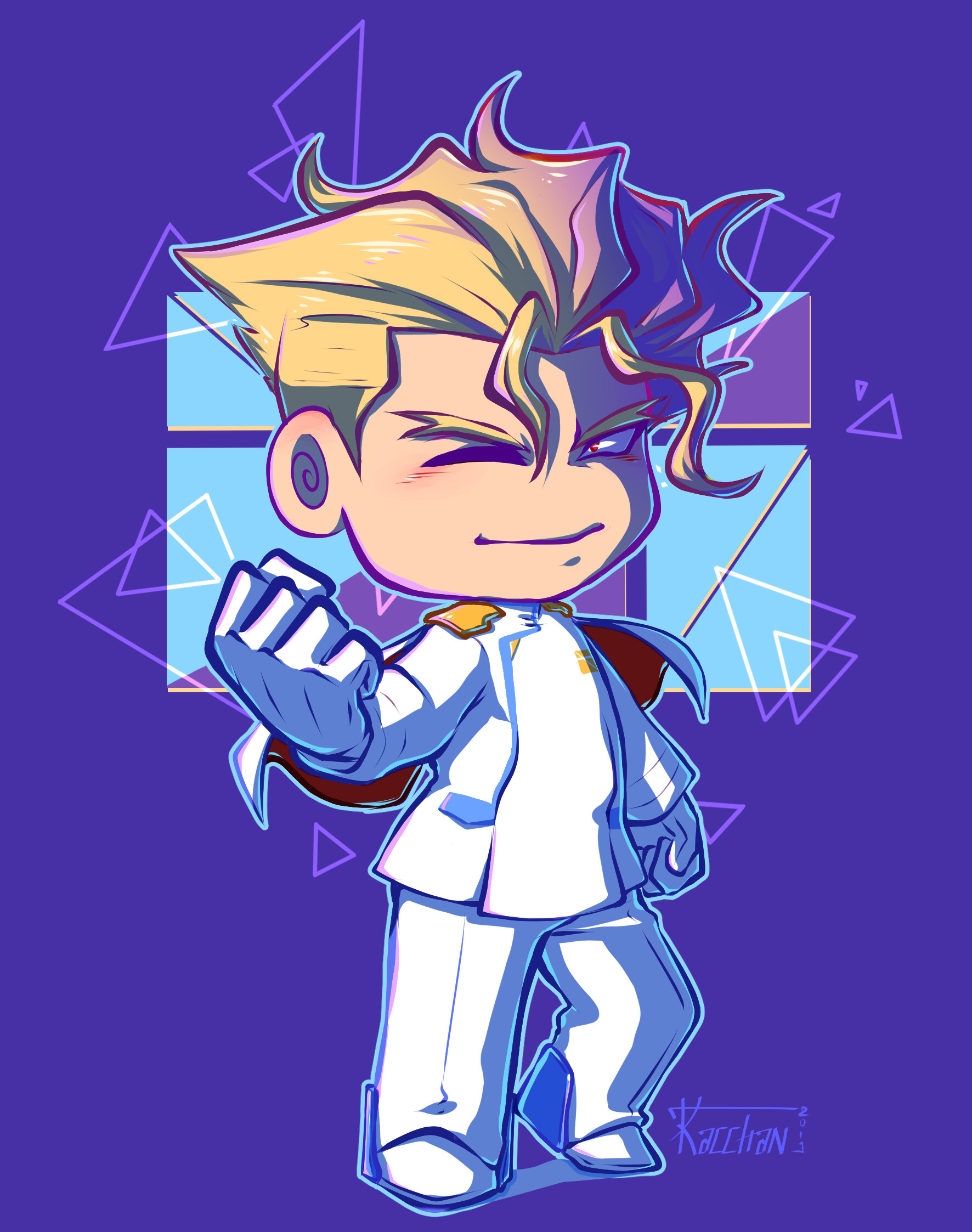 Yohan Julien - [FANARTS] PROMARE chibi