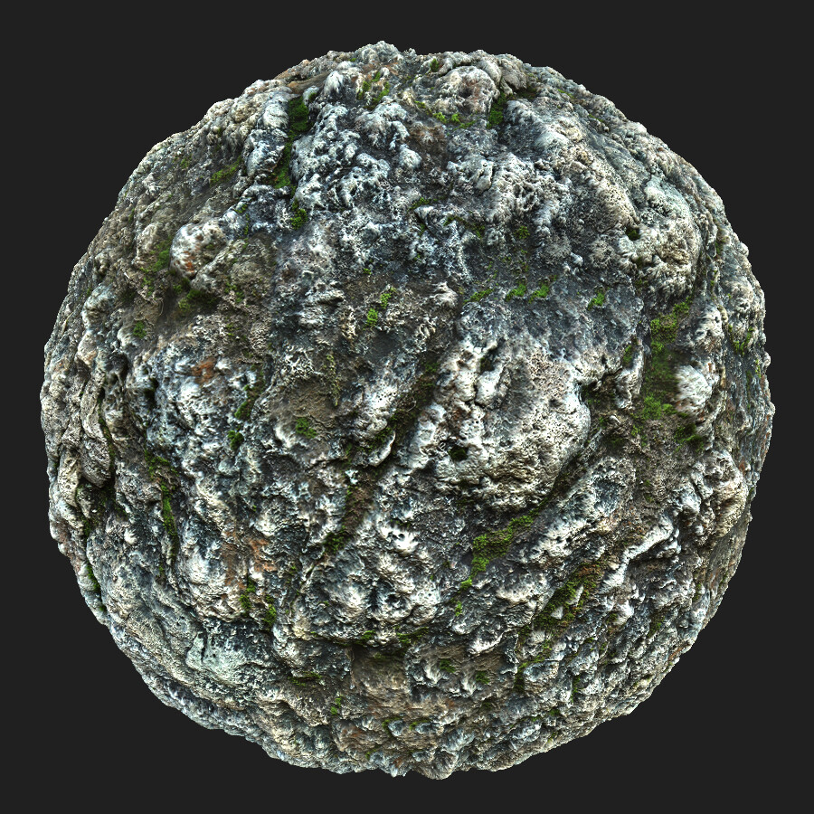 ArtStation - Mossy Rock