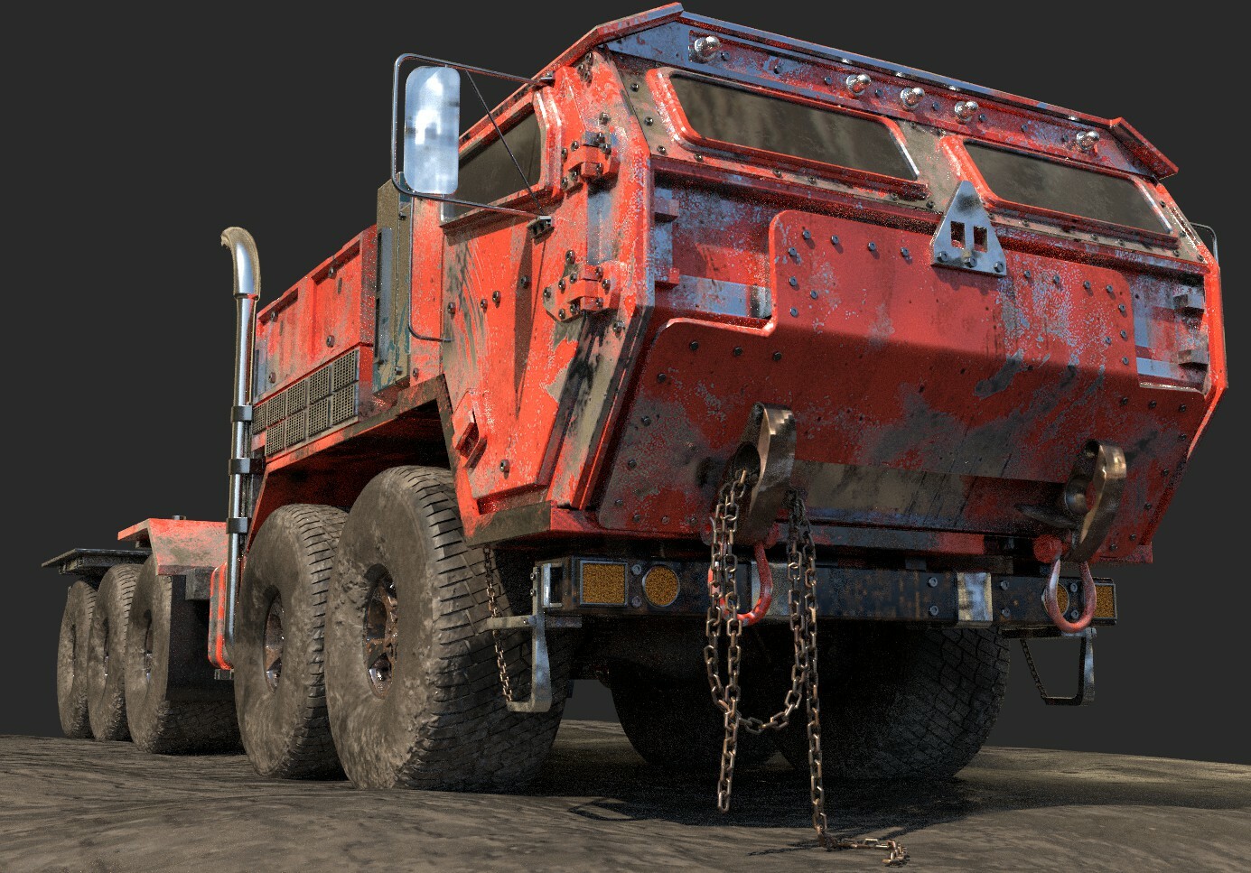 ArtStation - truck 3d model