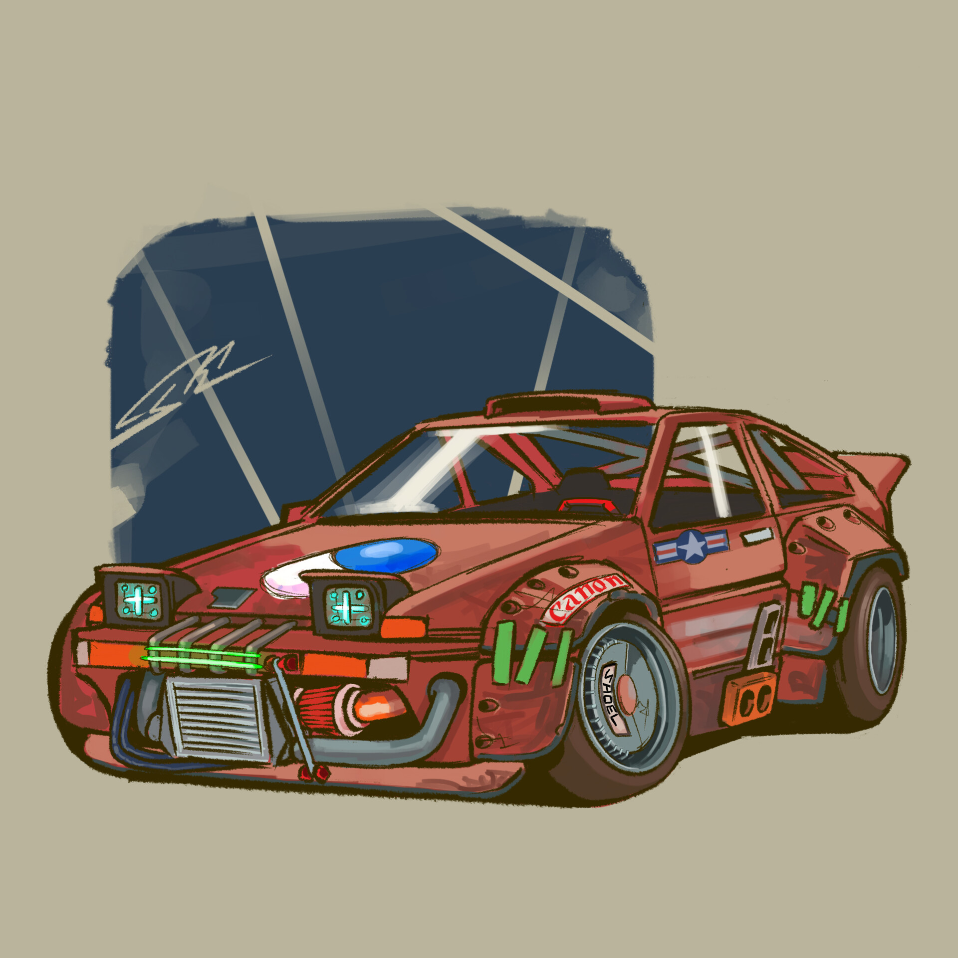 ArtStation - AE86 AKIRA
