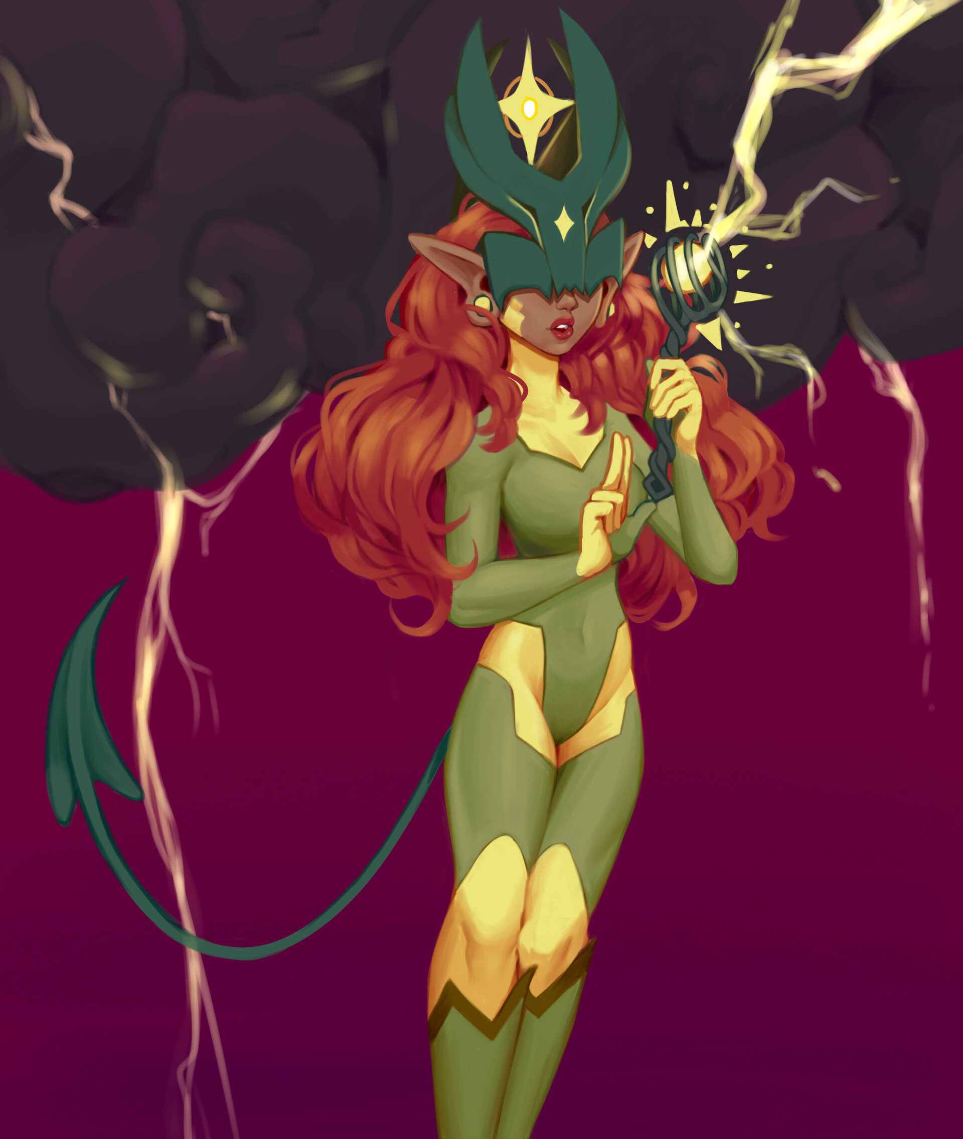 ArtStation - Thunderstorm