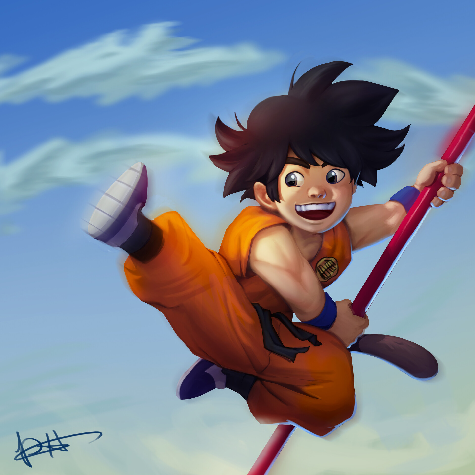 ArtStation - Kid Goku