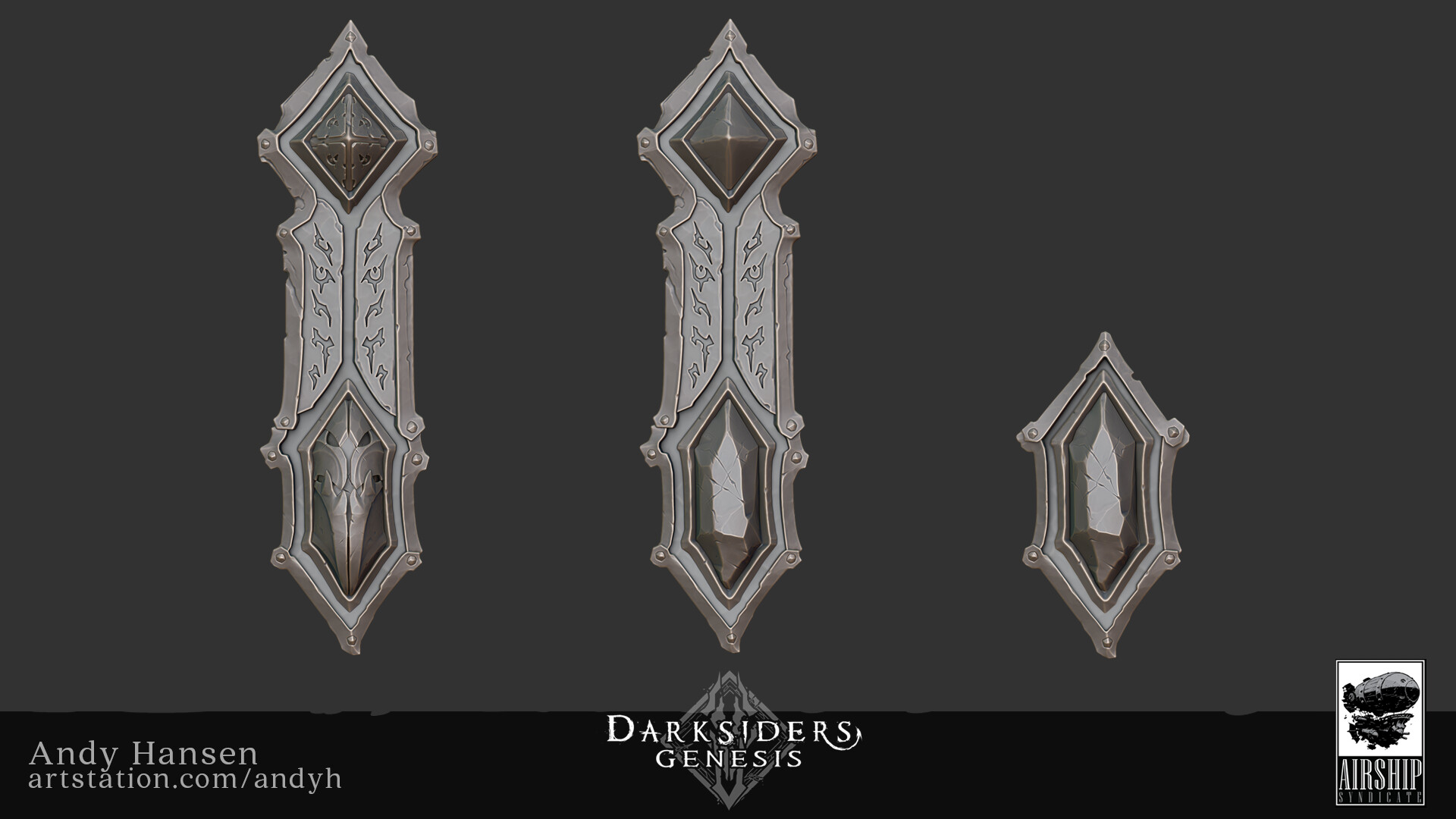 Andy Hansen - Darksiders Genesis | Gameplay Assets