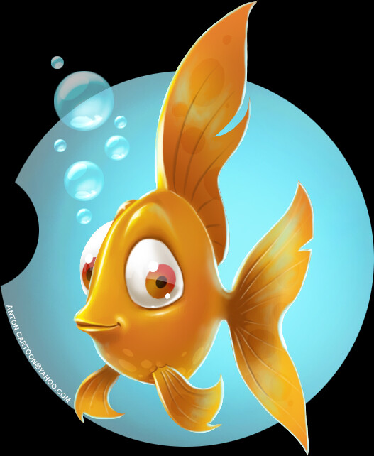 ArtStation - Golden Fish