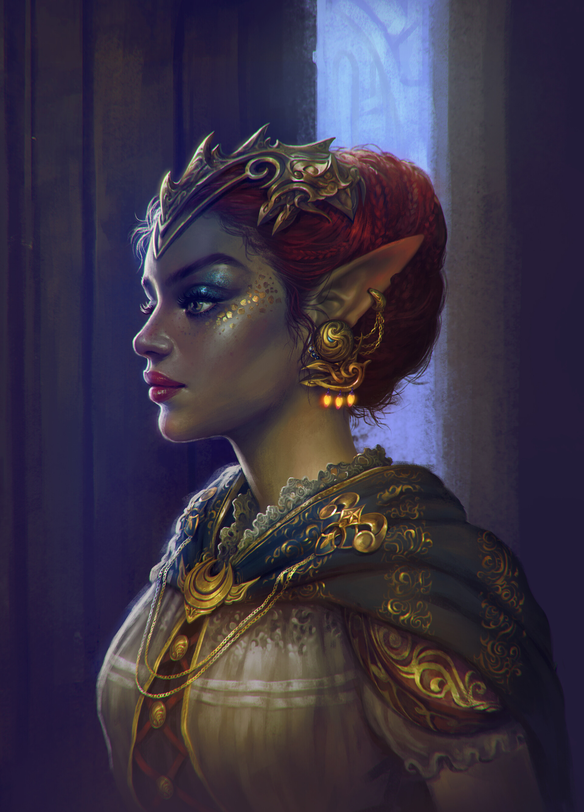 ArtStation - elf queen