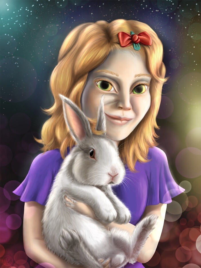 ArtStation - Hybrid child for print