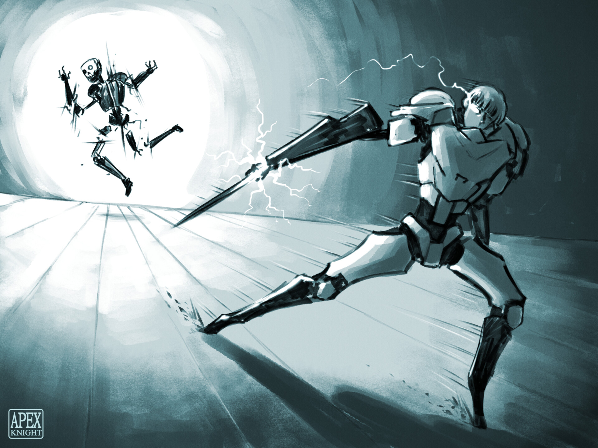 ArtStation - Handsome Cyborg Assassin