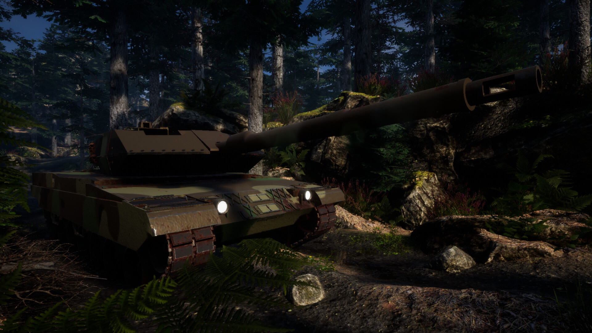 ArtStation - Leopard Tank Modelling and Texturing