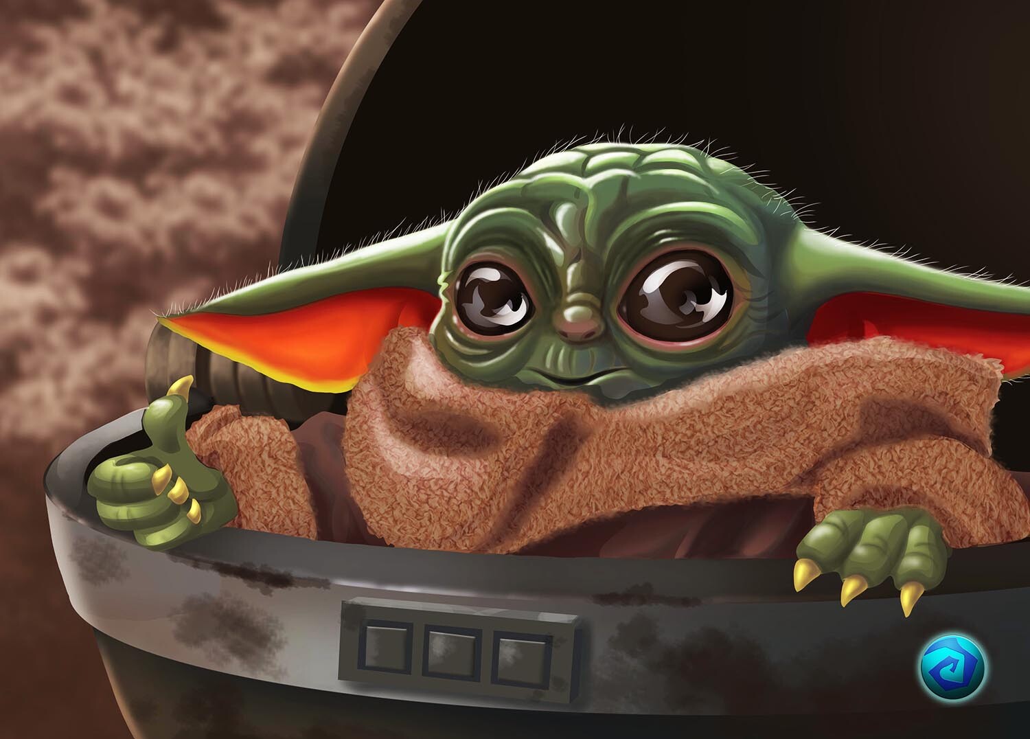 ArtStation - Baby Yoda