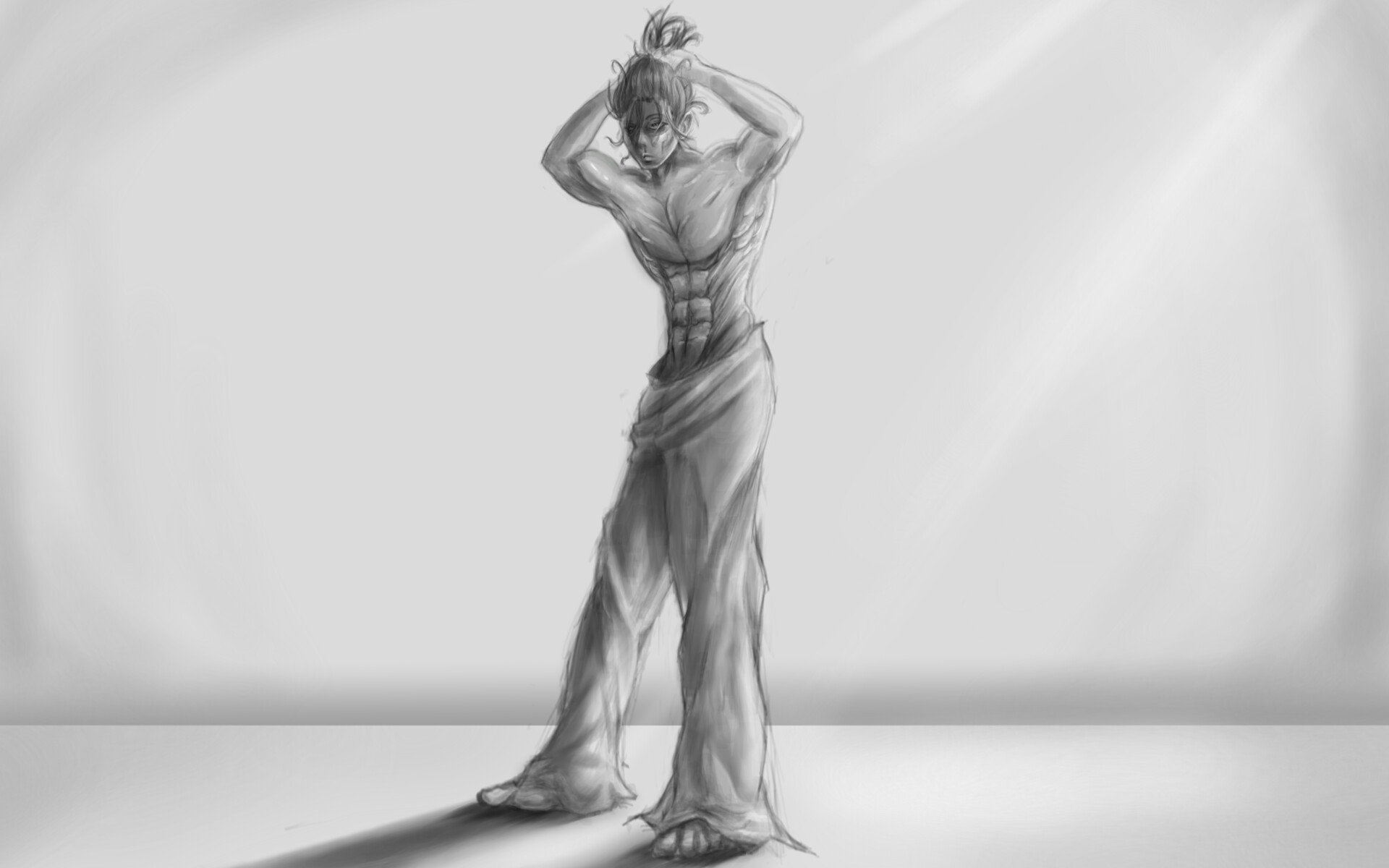 ArtStation - Musculature practice