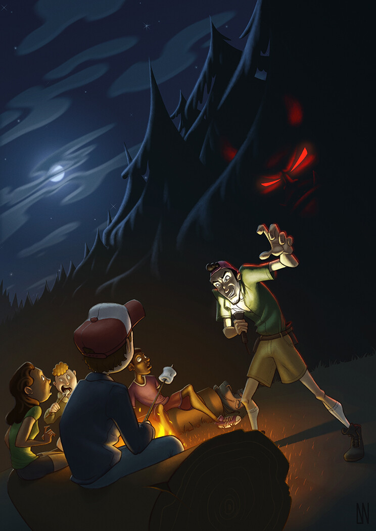 ArtStation - Campfire