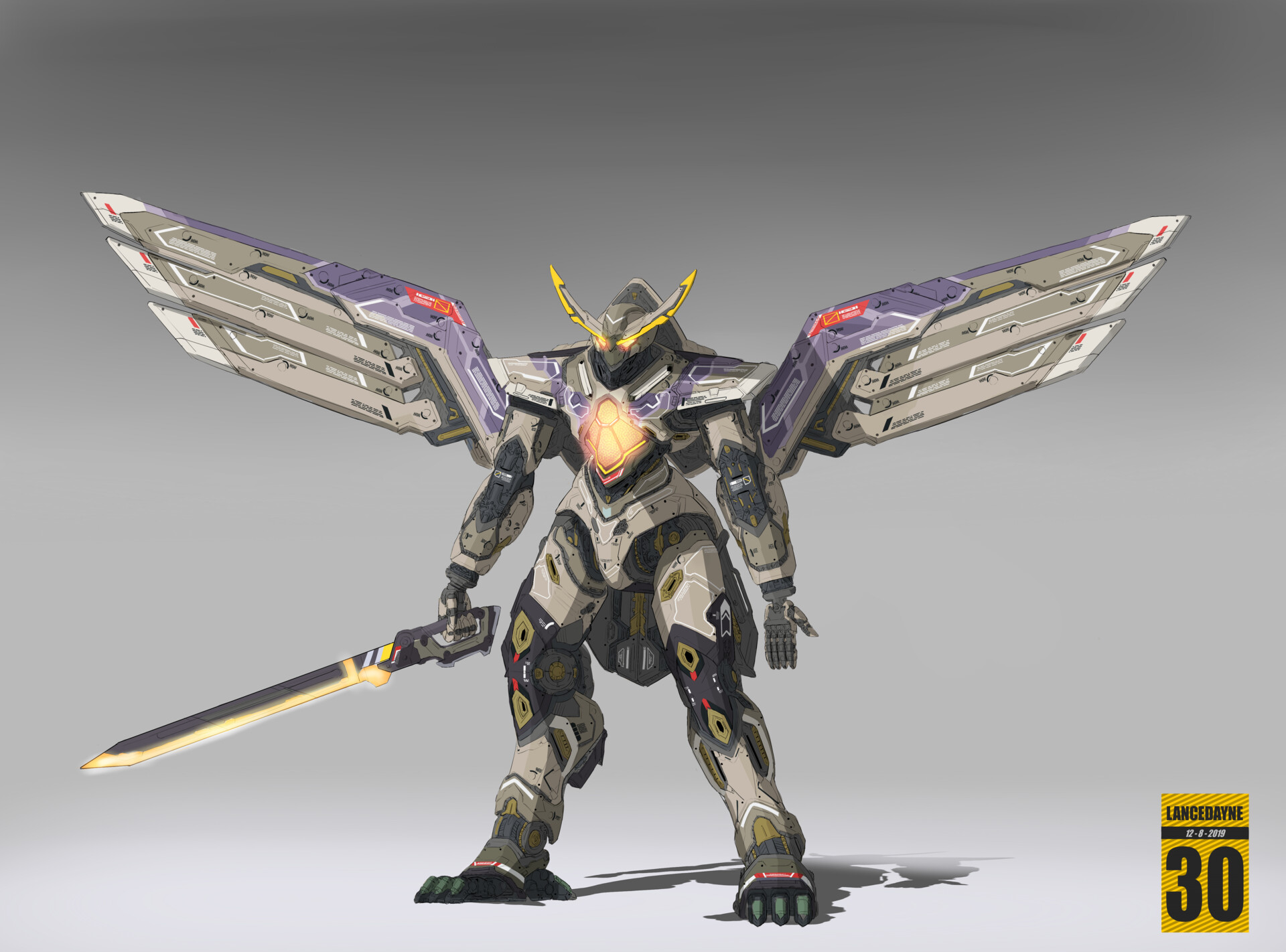 ArtStation - Commissioned Mech Design