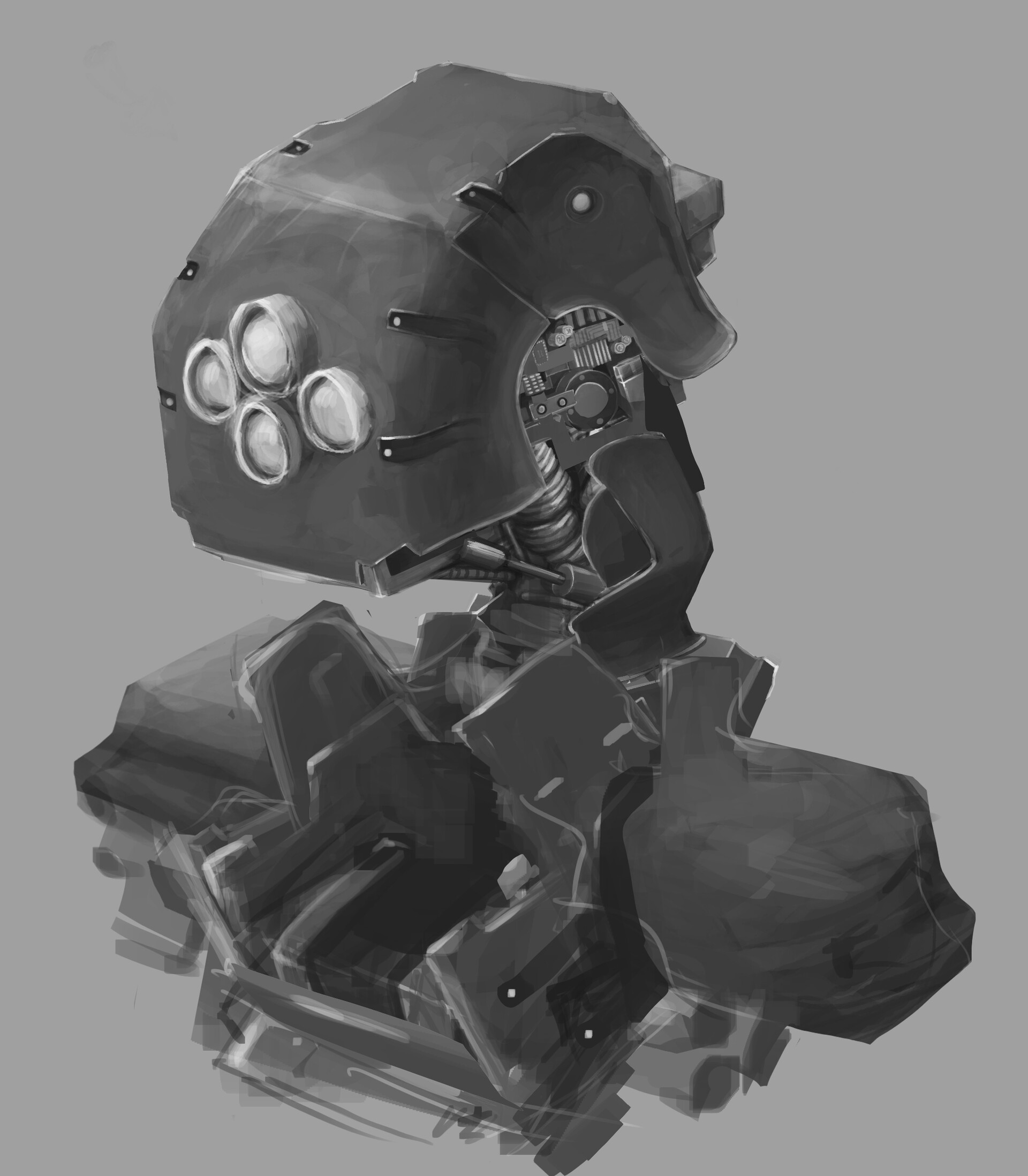 ArtStation - Robot Concept