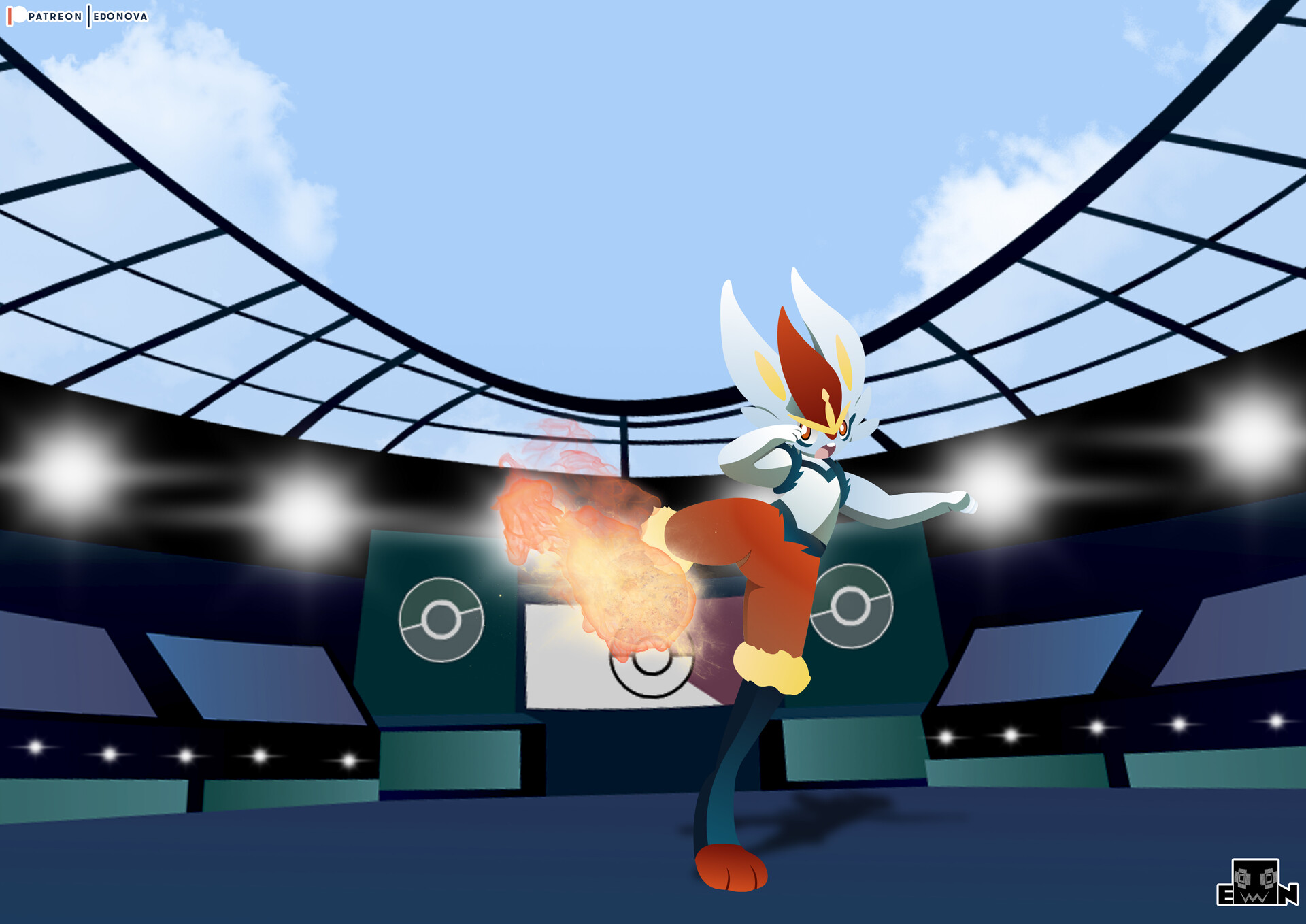 ArtStation - Cinderace - the Great Star