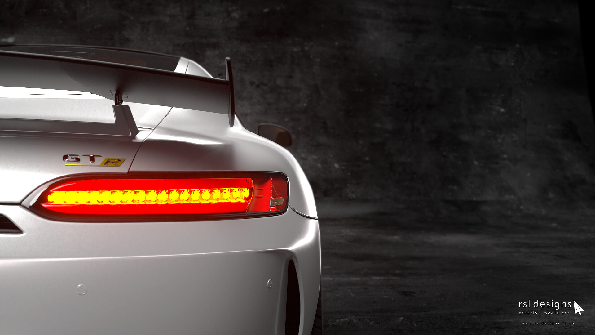 ArtStation - Mercedes AMG GTR