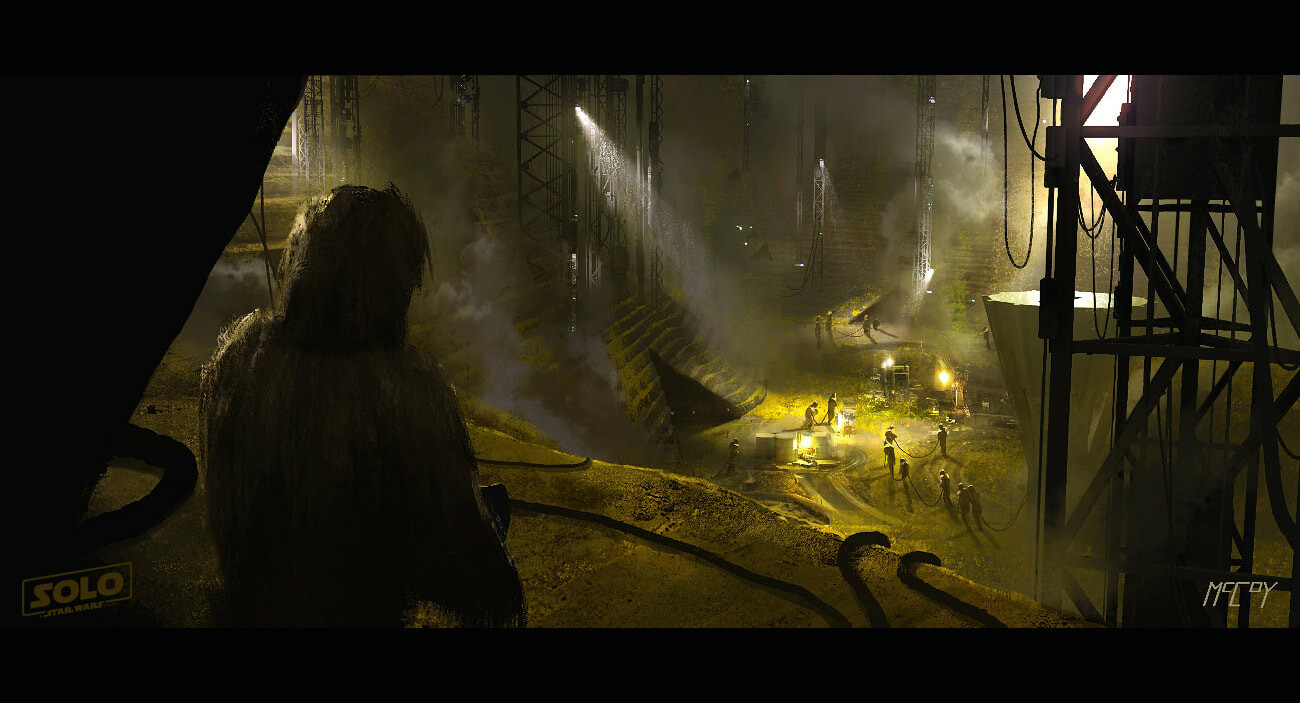 ArtStation - Solo: A Star Wars Story (2018): Kessel Mines