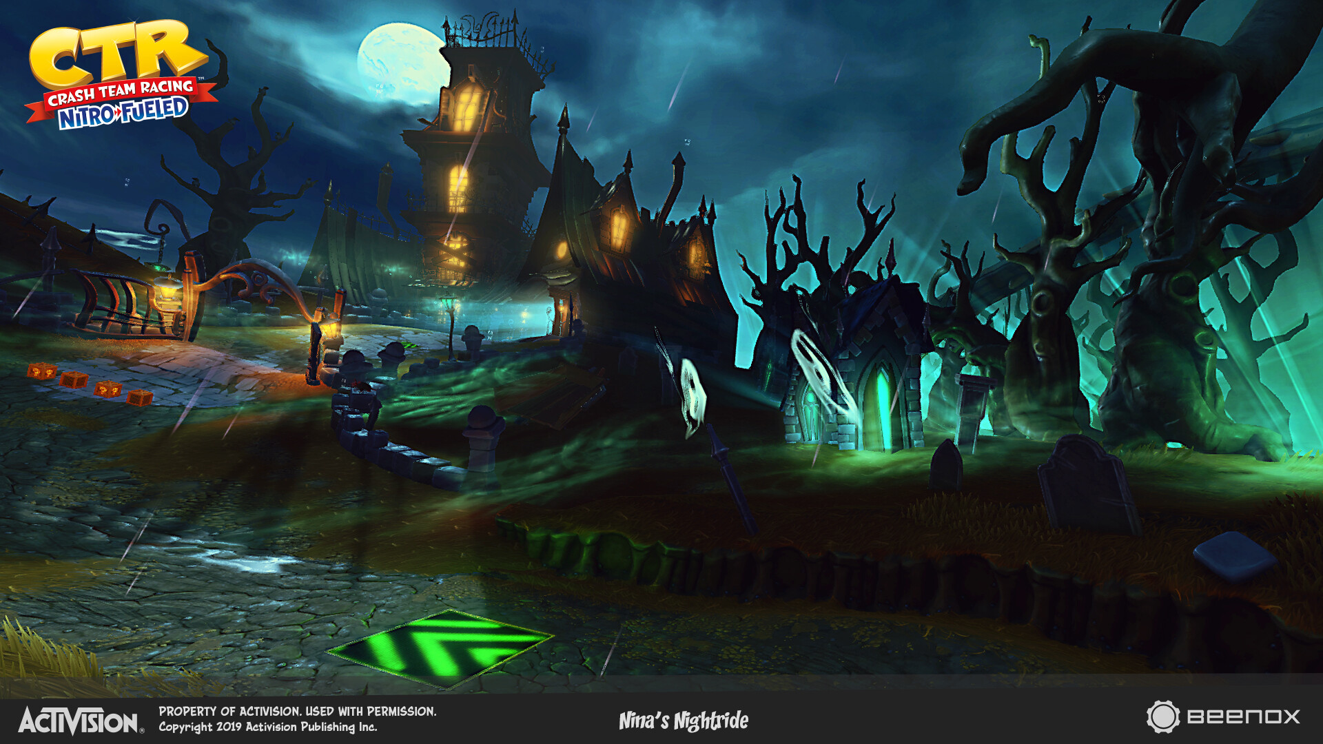 Corentin Sibret - Crash Team Racing - Nina's Nigthride