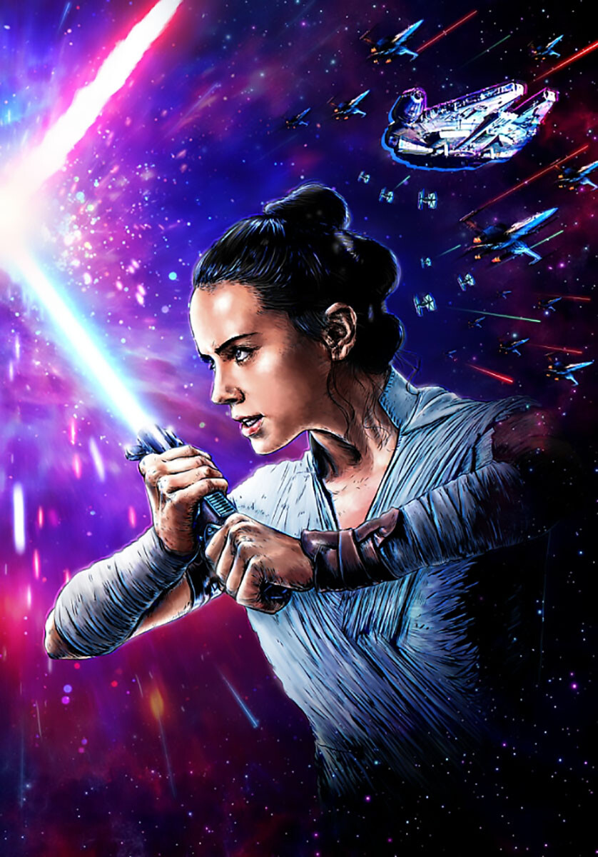 ArtStation - Final Battle part 2 - Rey