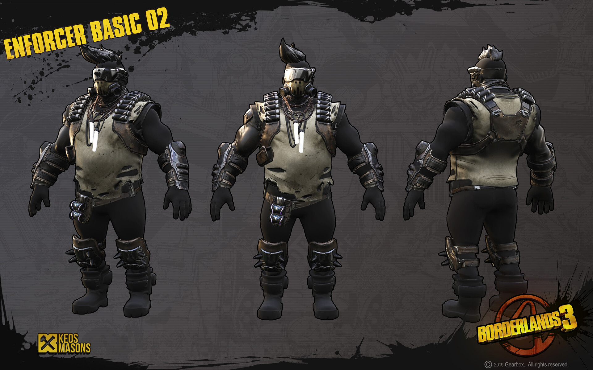 KEOS MASONS - Borderlands 3 - Enforcers