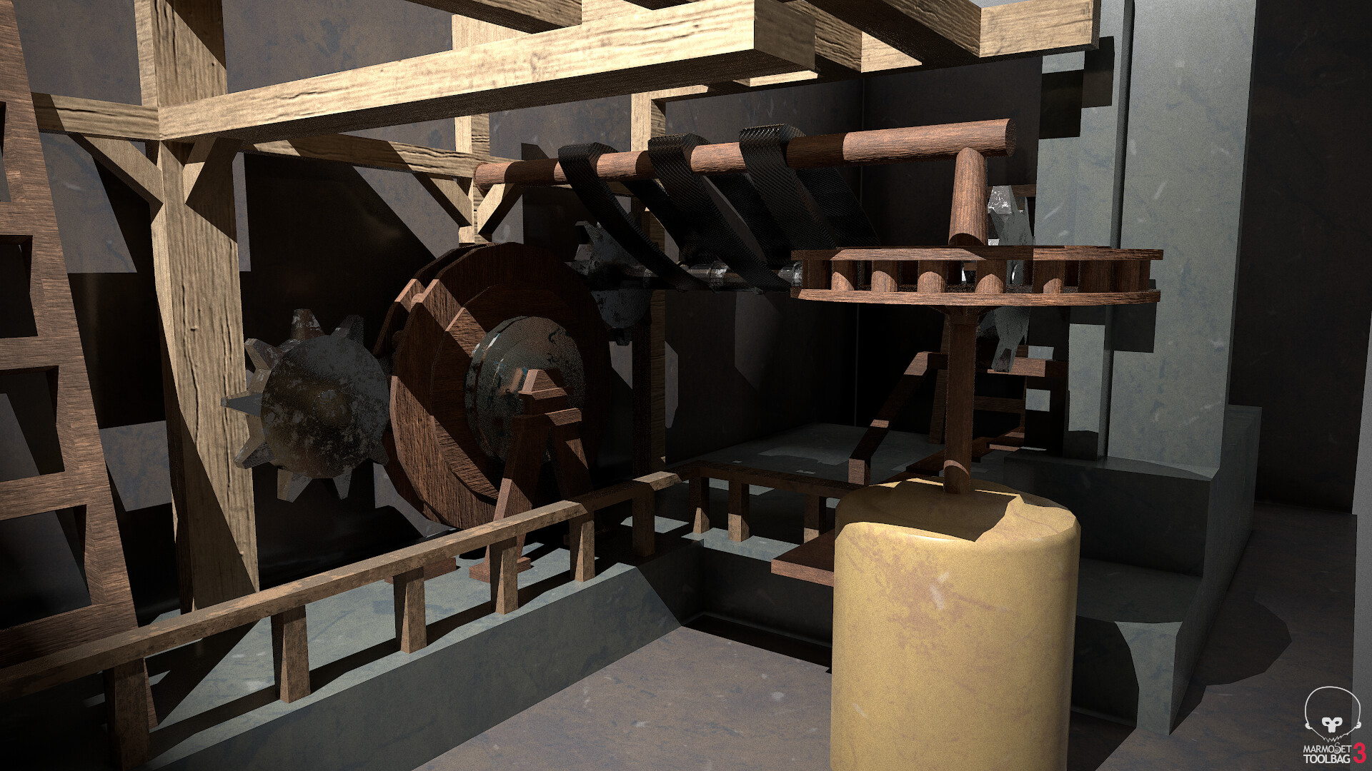 ArtStation - Old Mill_Modified