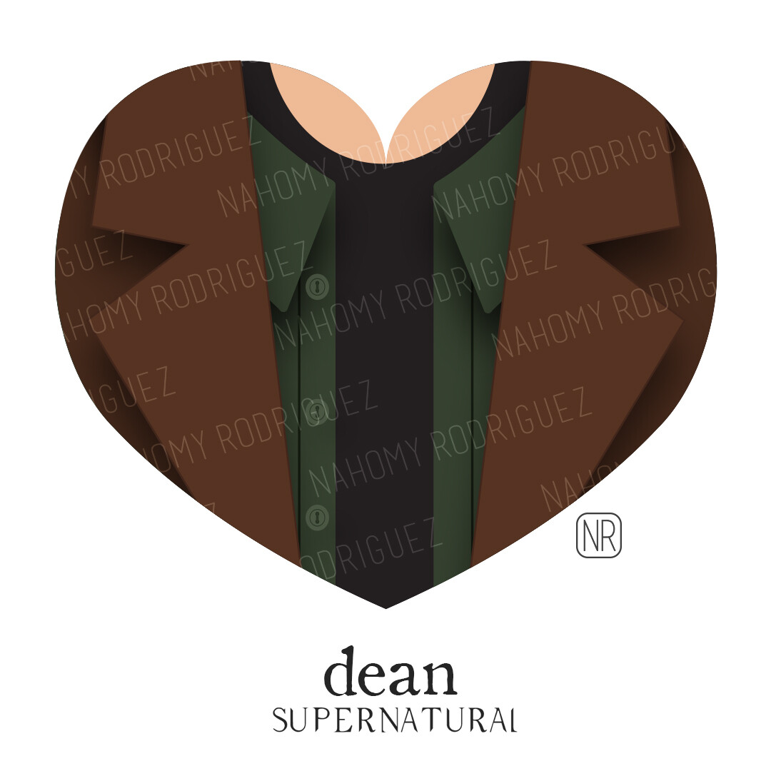 Nahomy Rodriguez - SUPERNATURAL HEARTS - DEAN WINCHESTER