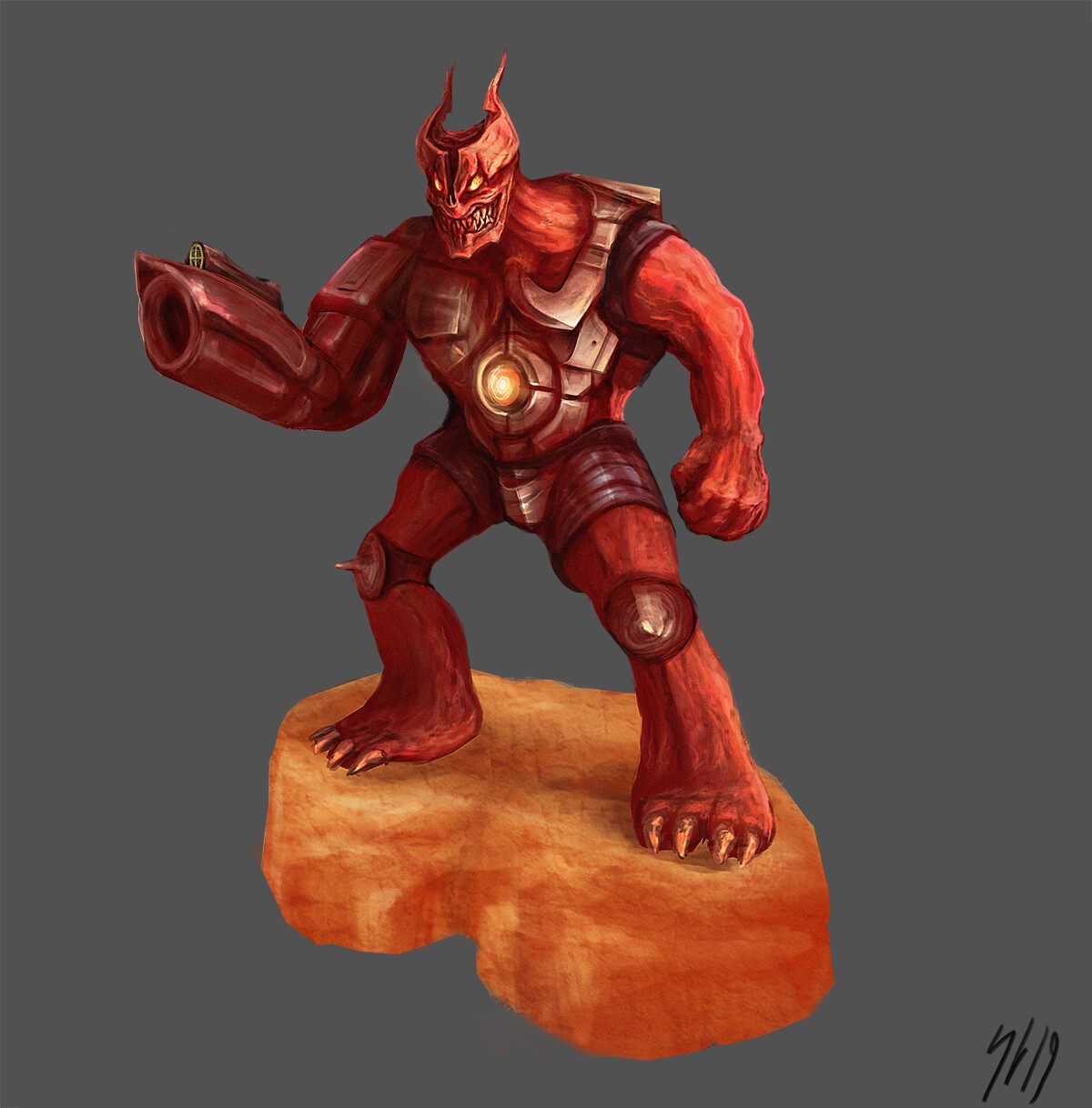 ArtStation - DoomDemon