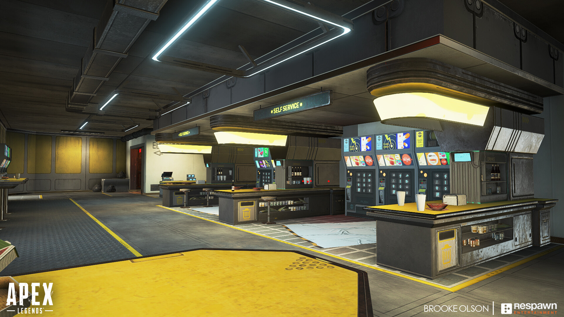 Brooke Olson - Apex Legends - World's Edge - Interior Set 01