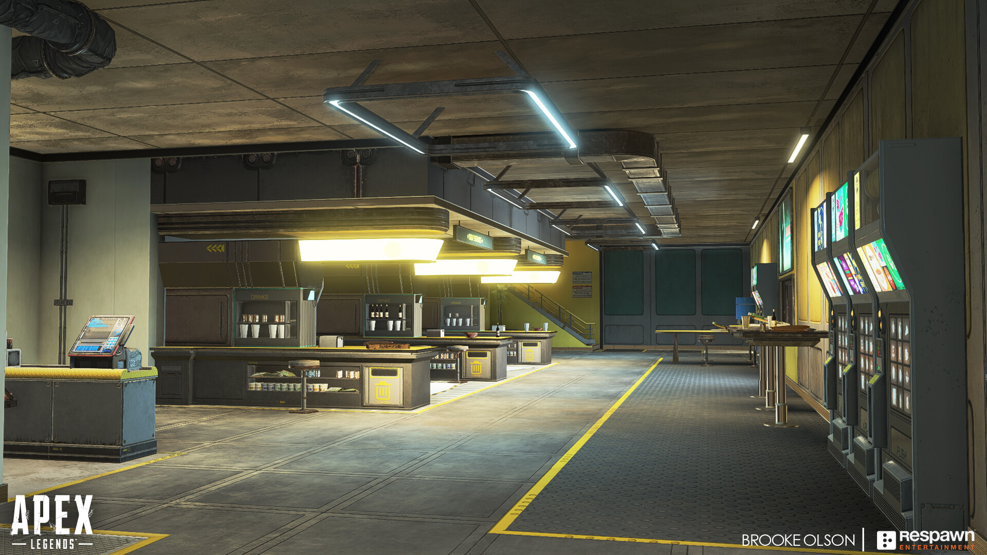 Brooke Olson - Apex Legends - World's Edge - Interior Set 01