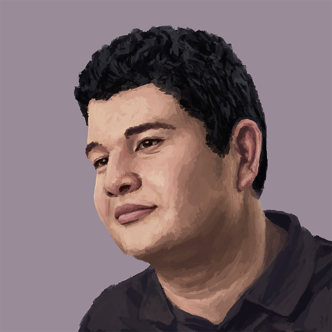 ArtStation - Portrait practice. Photo reference @jibarofoto