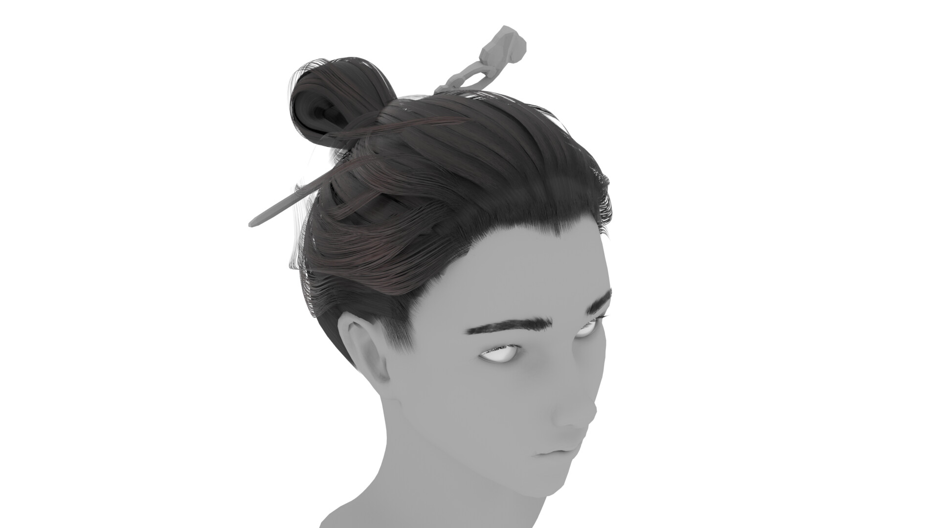 Alex Luo - Game ready Hair Cards