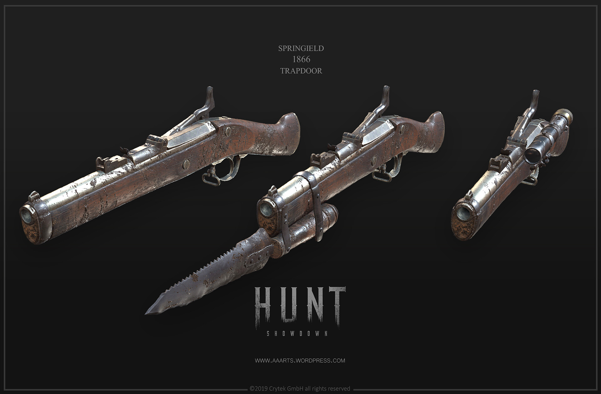 Alexander Asmus - Hunt Showdown - Springfield 1866 Trapdoor