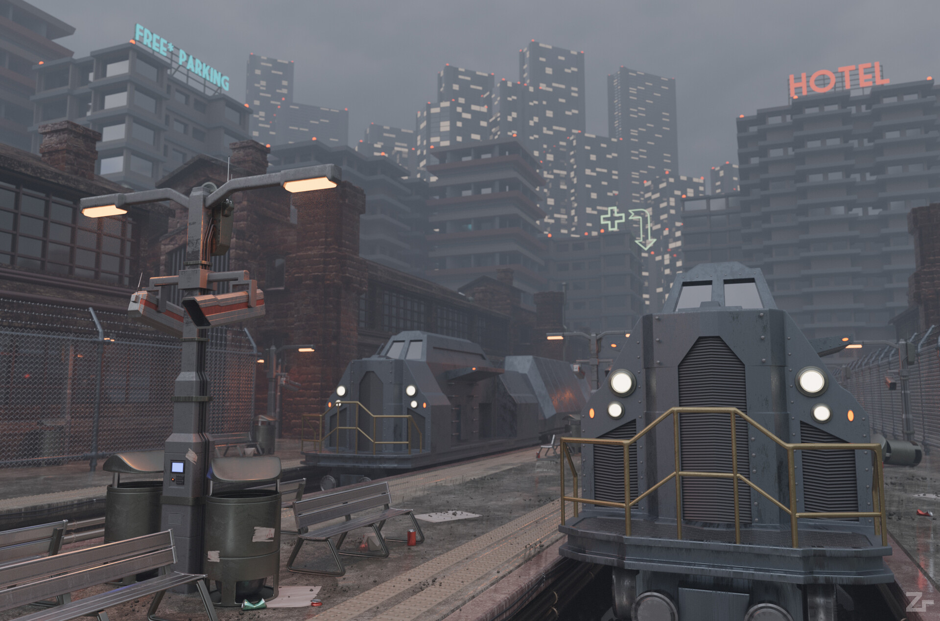 ArtStation - Last Stop