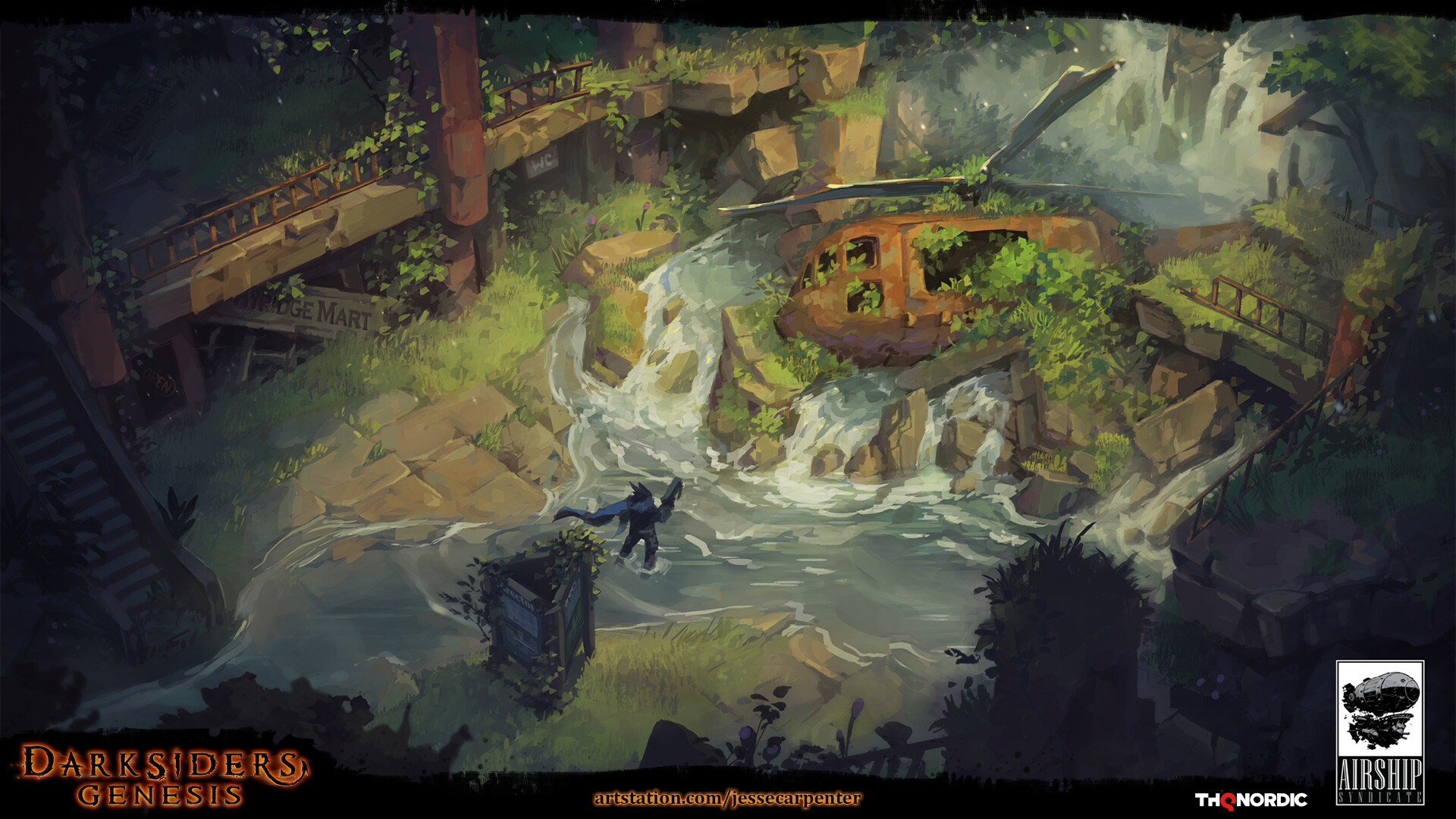 darksiders environment art