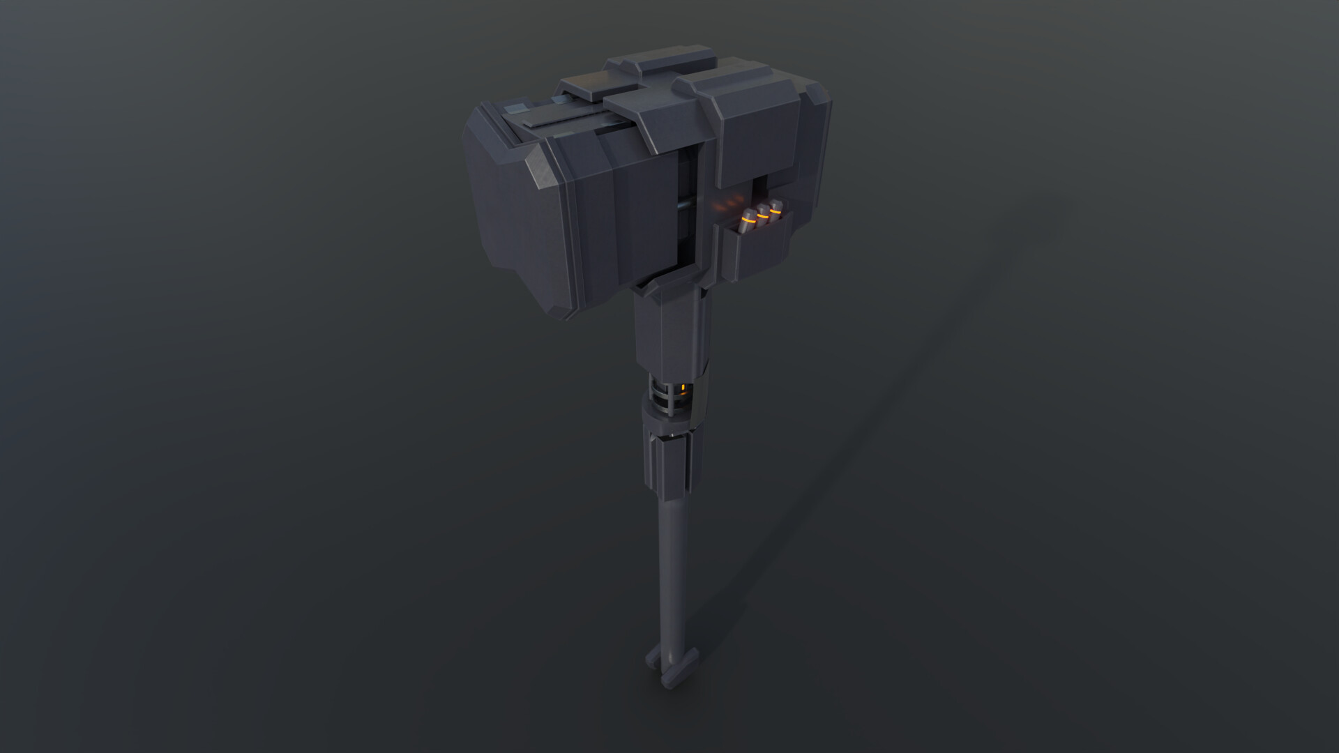 Designer Here - Cerberus - Redoing Textures of My Power Hammer Model