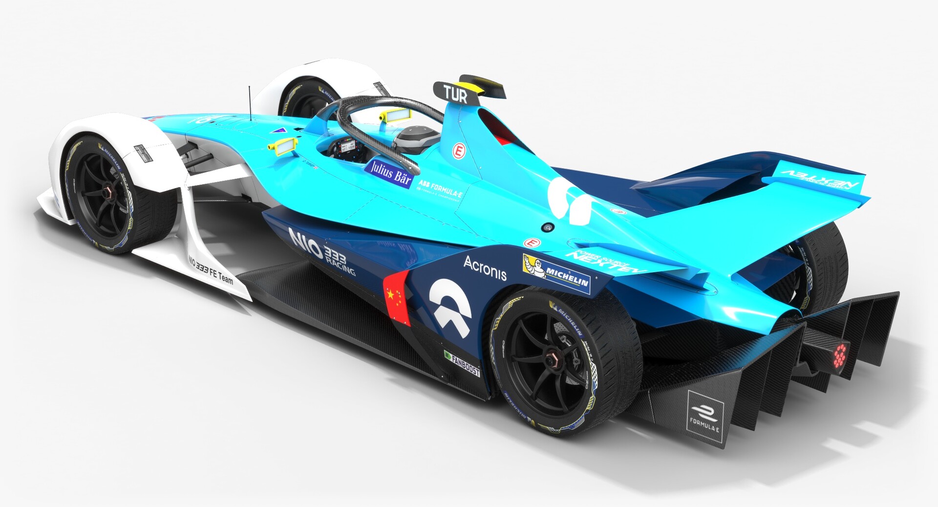 OpticalDreamSoft - NIO 333 Formula E Team Season 2019 2020 3D model