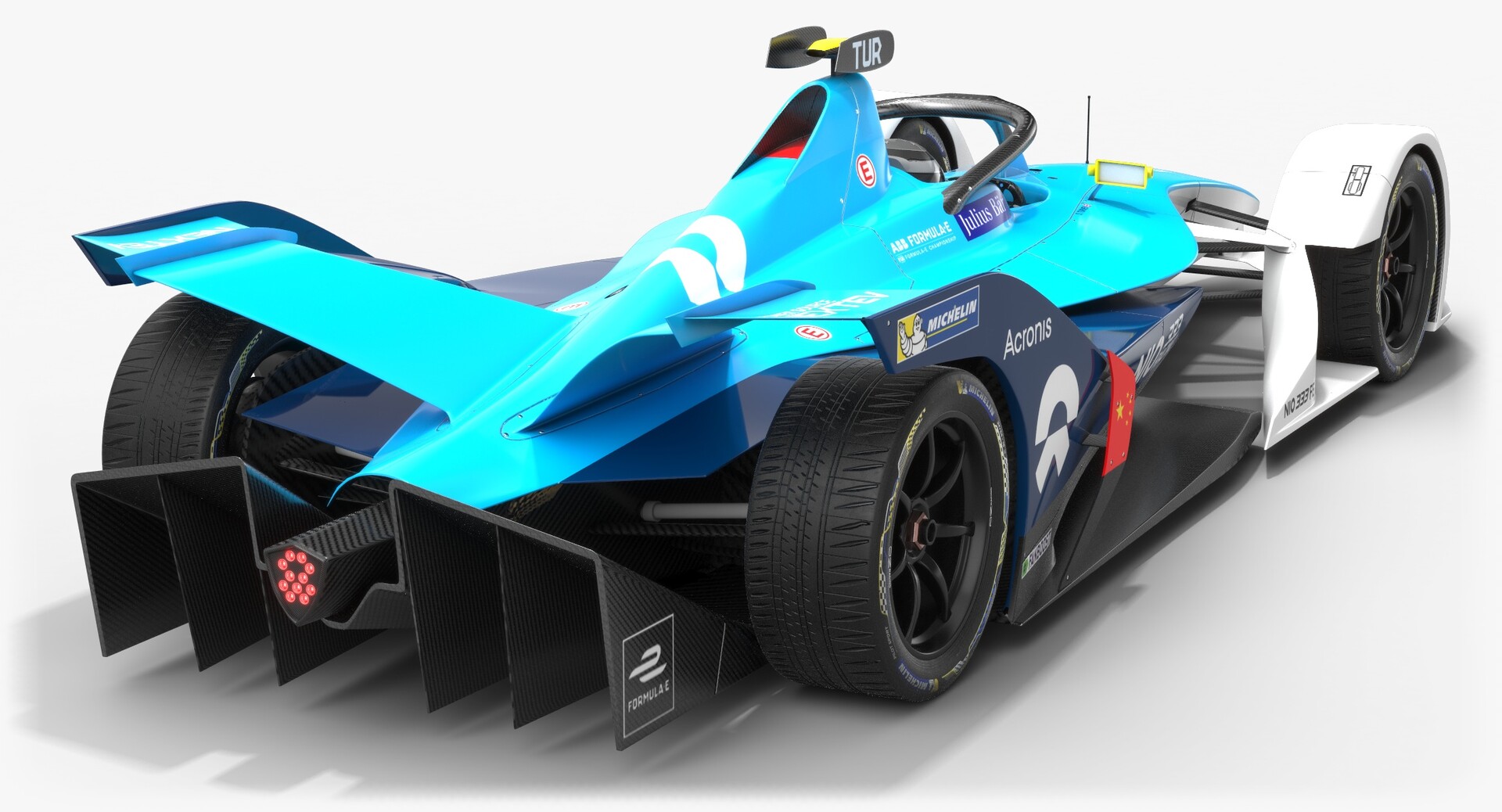 OpticalDreamSoft - NIO 333 Formula E Team Season 2019 2020 3D model