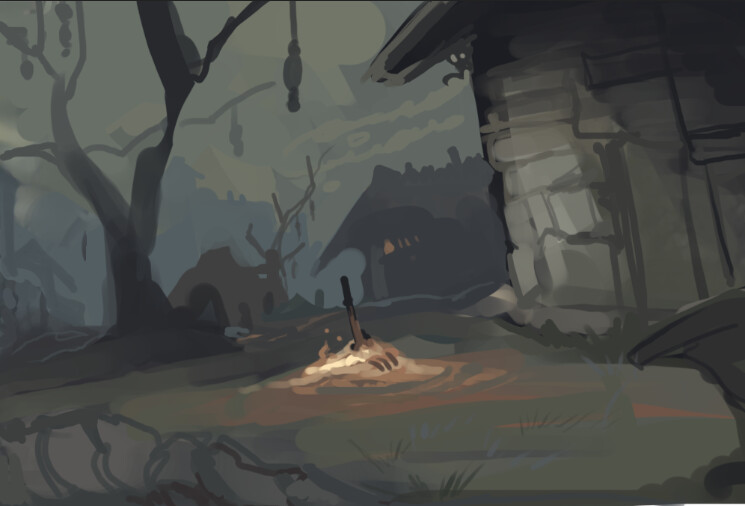 ArtStation - DS inspired sketches