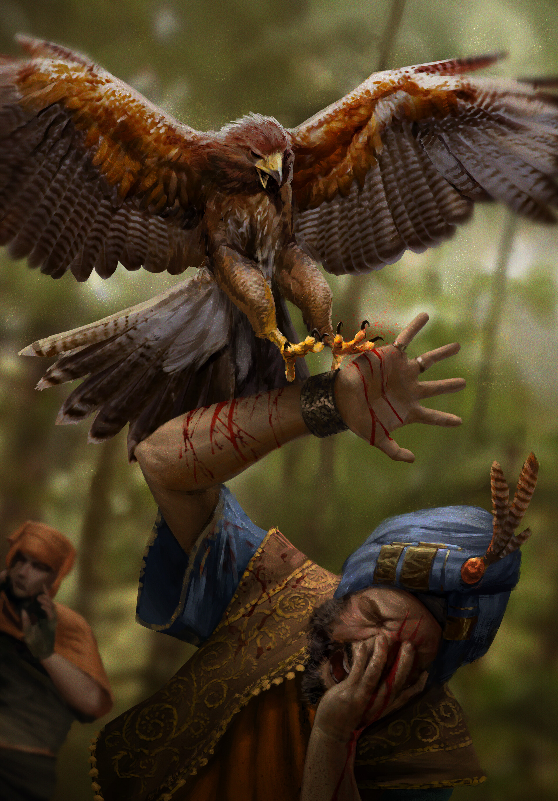 ArtStation - Trained Hawk