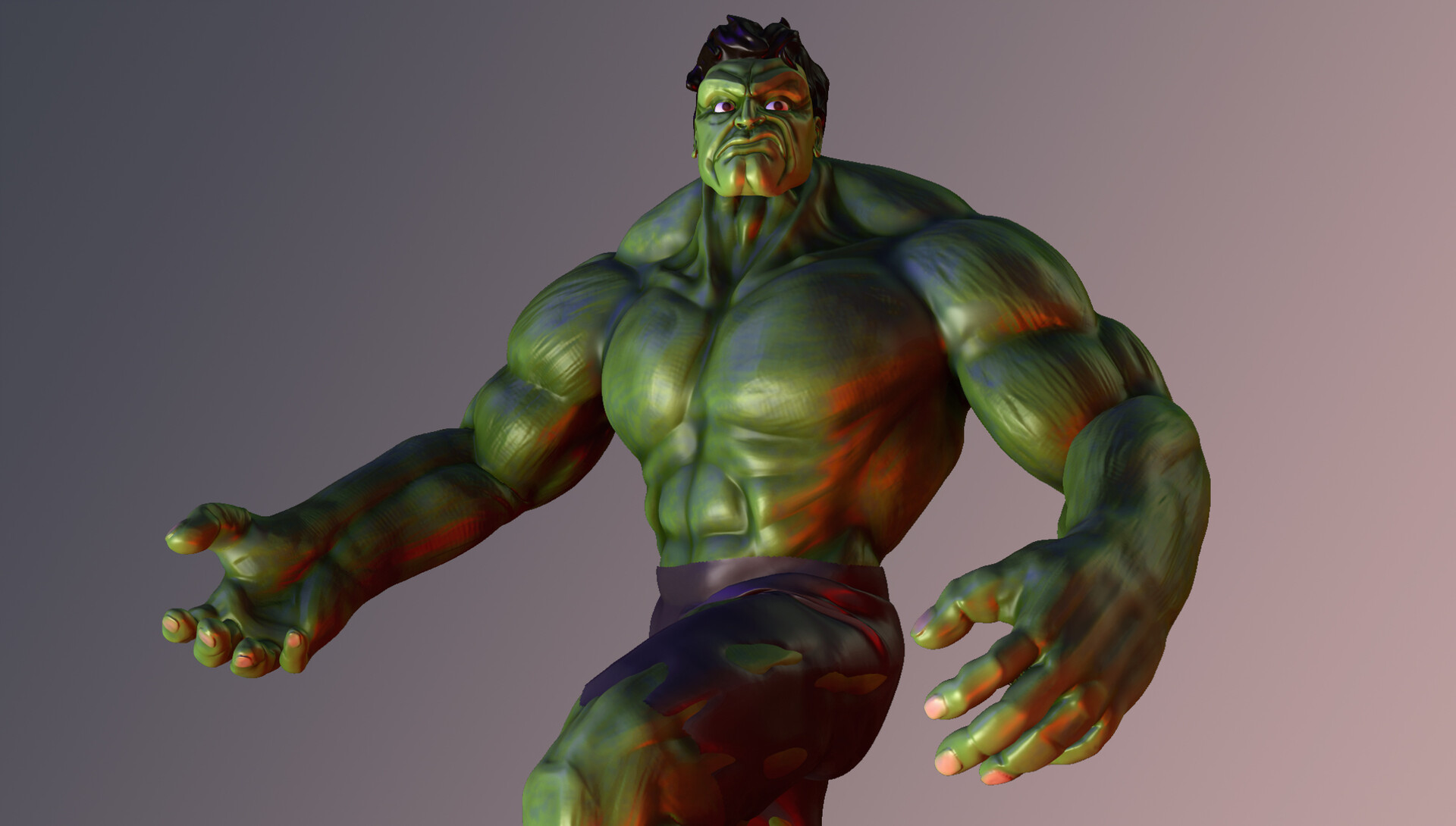 ArtStation - HULK_scuplt