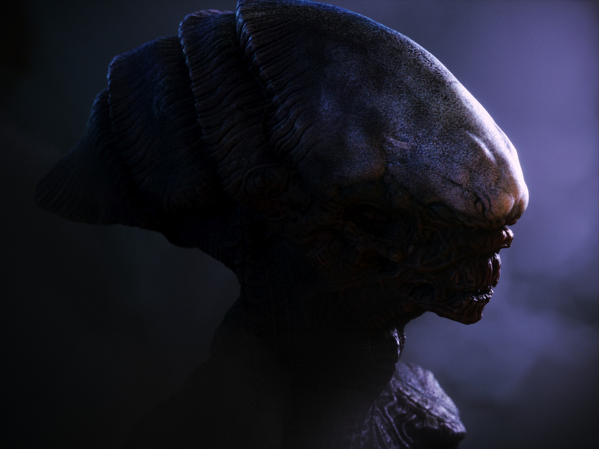 ArtStation - Xenomorph design based on Giger's work