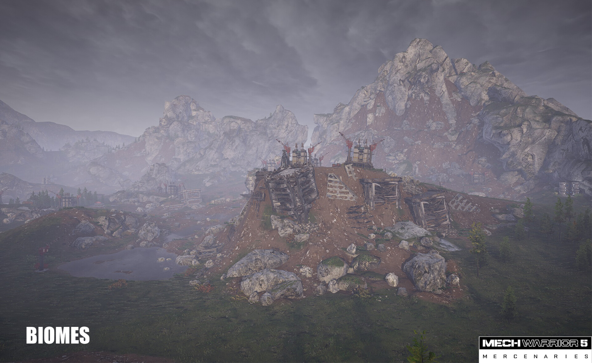 Gabriel Rudner - Level Art: Forest Biome MW5Mercs (Last Man Standing)