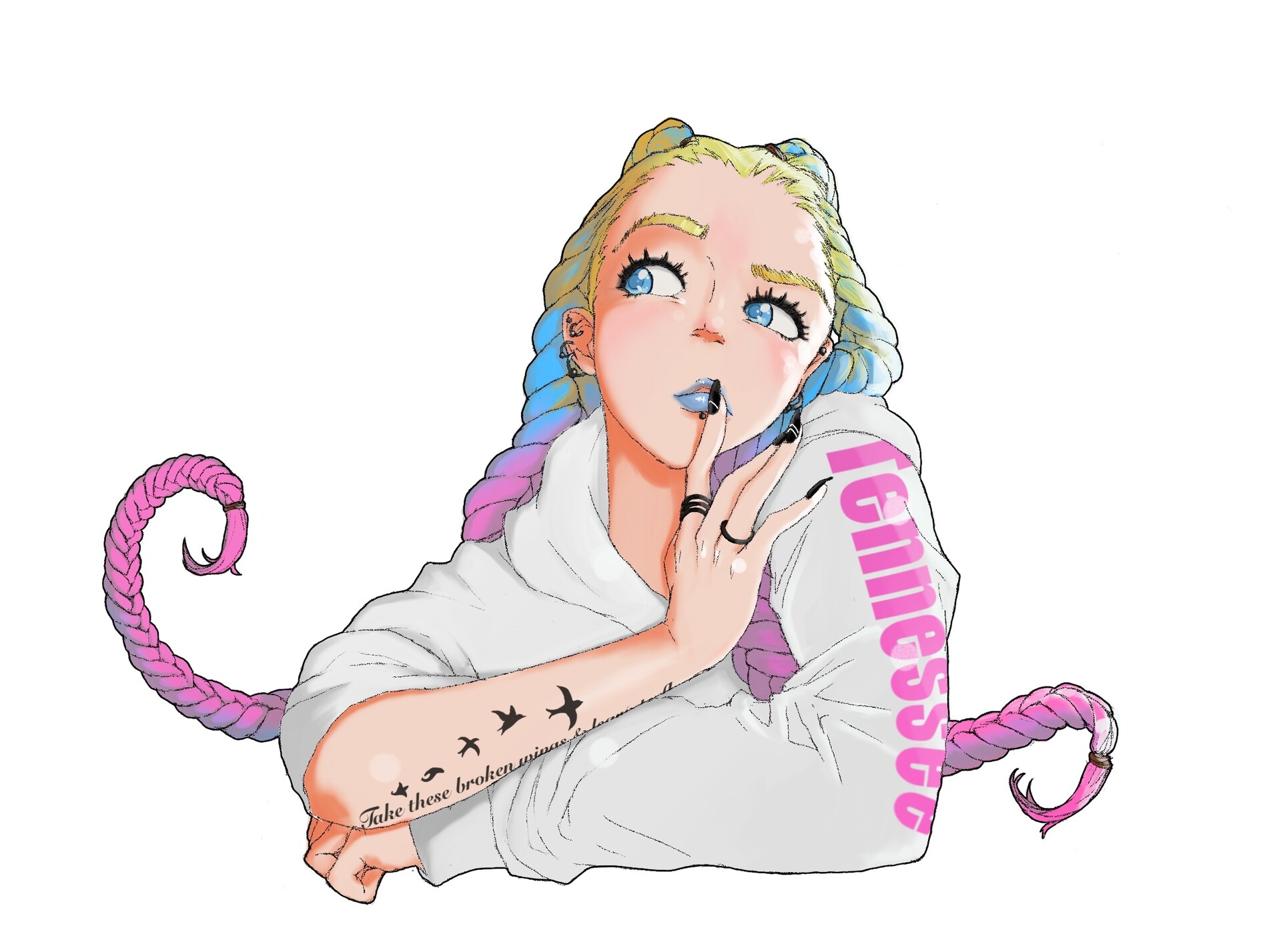 ArtStation - Emo Braids