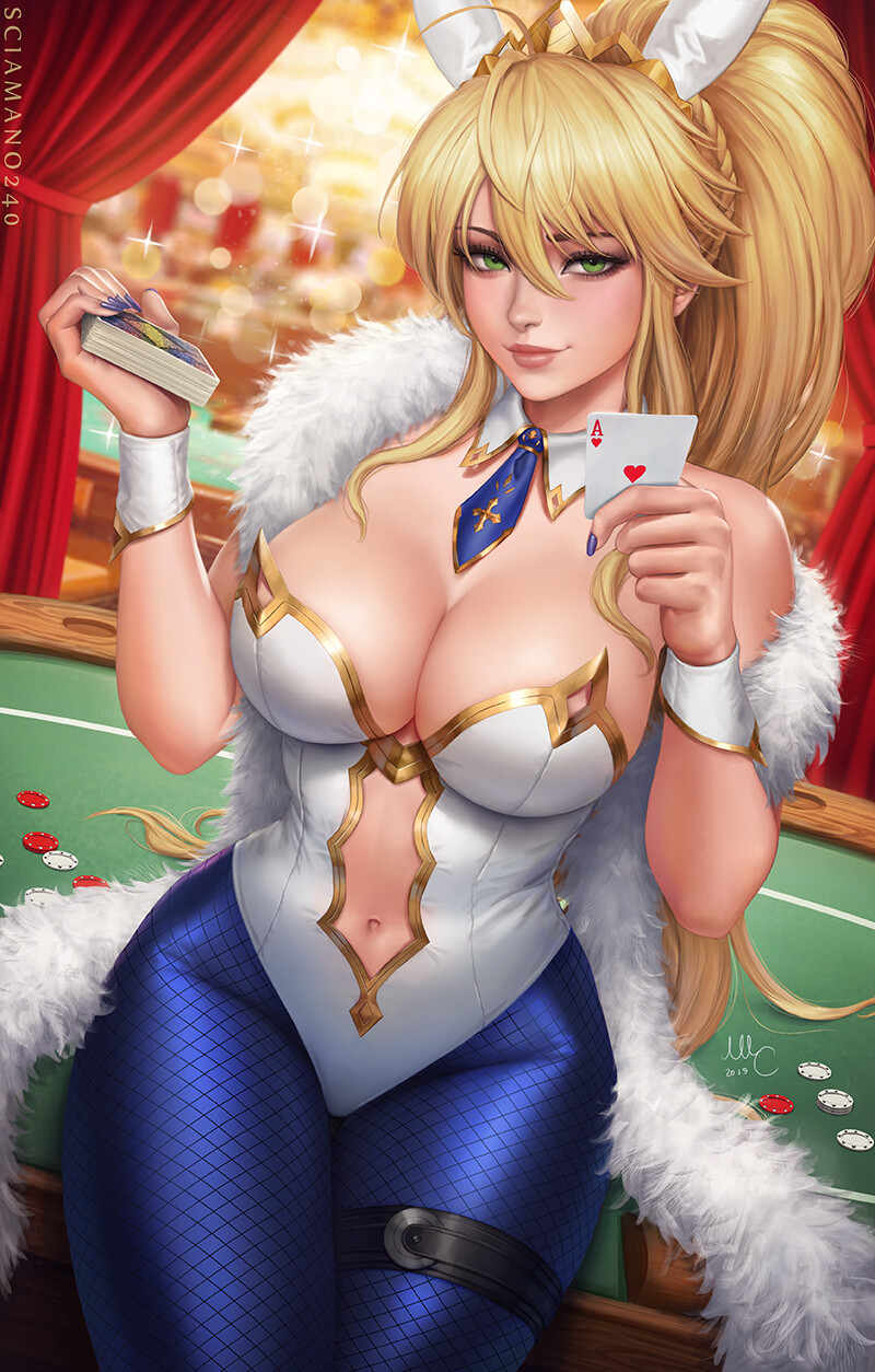 Mirco Cabbia (Sciamano240) - Bunny Artoria Pendragon - FGO