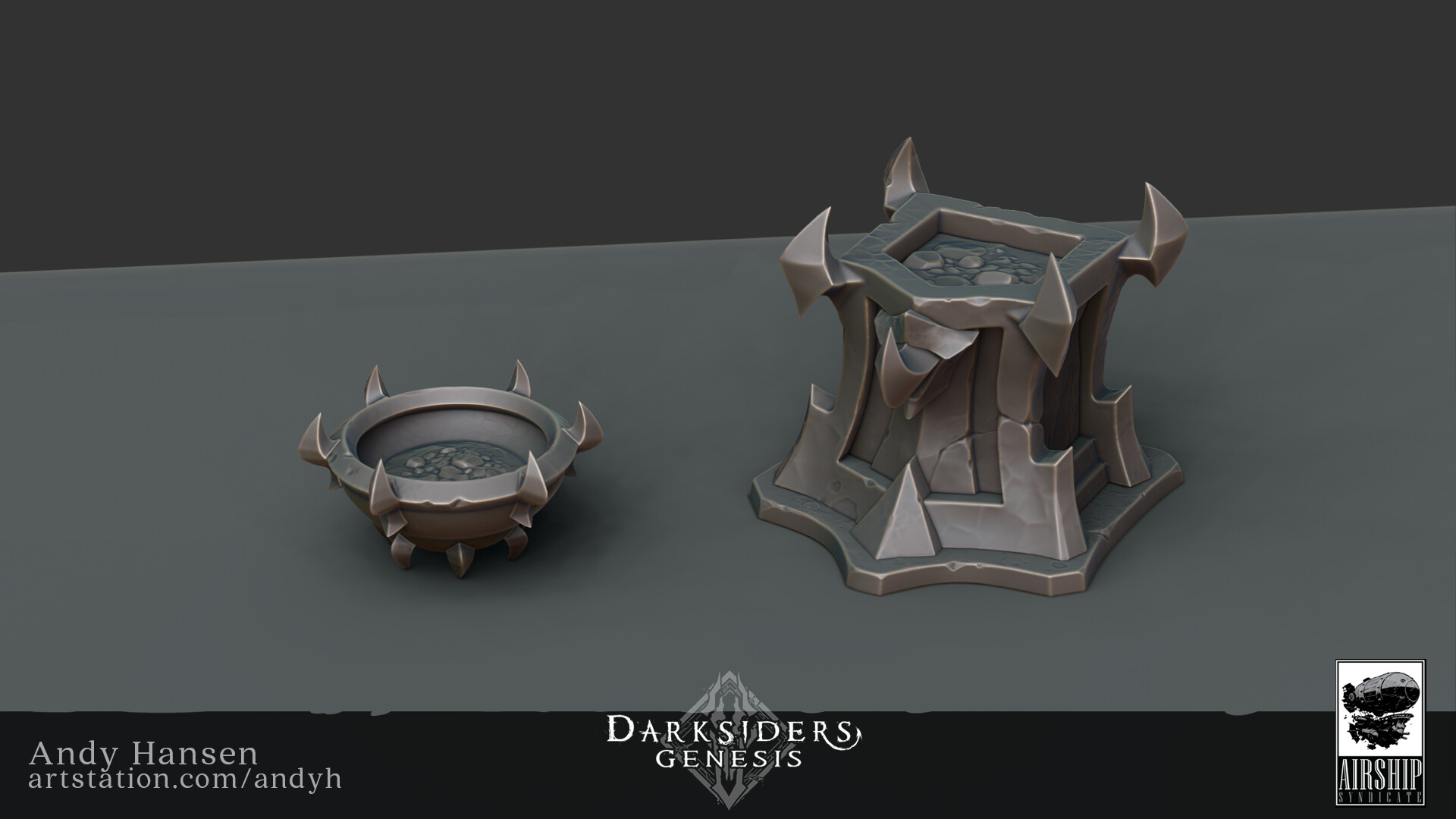 Andy Hansen - Darksiders Genesis | Assets