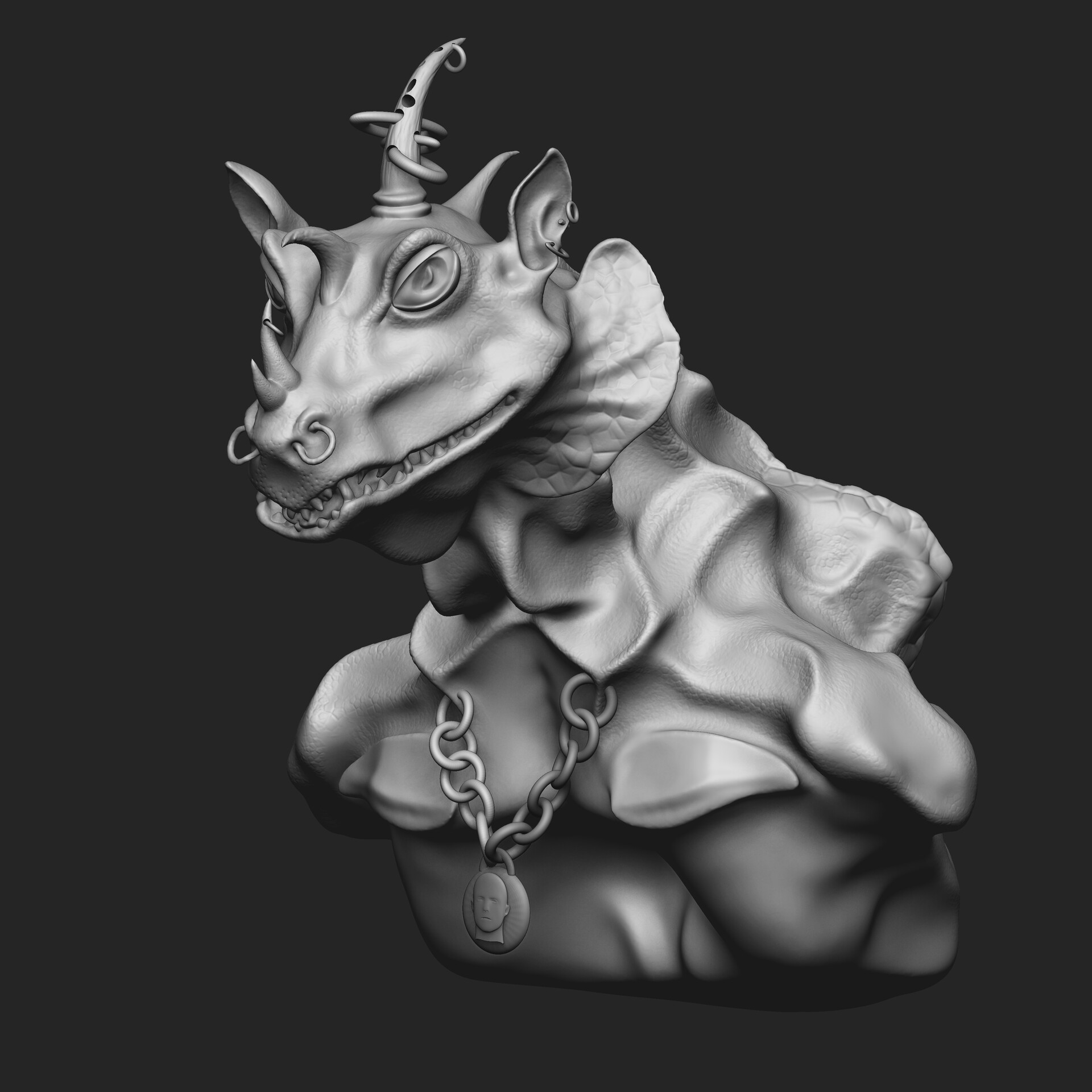 ArtStation - BAD MAN ALIEN