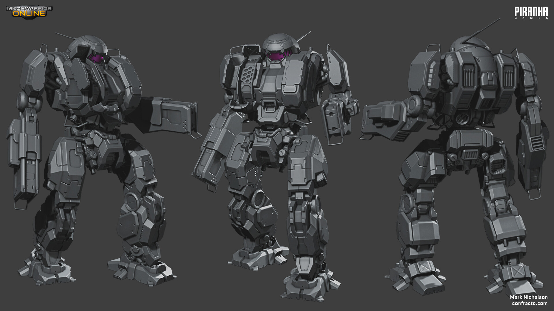 Mark Nicholson - MWO Dervish Mech