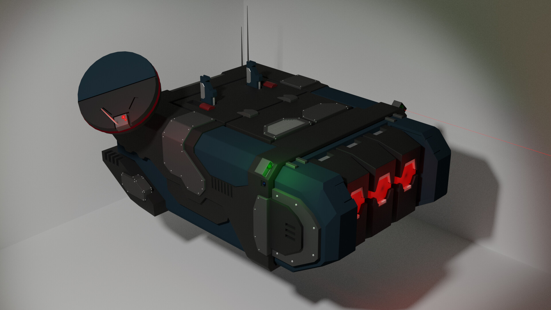 Remy Llored - [Science fiction] Missile Launcher